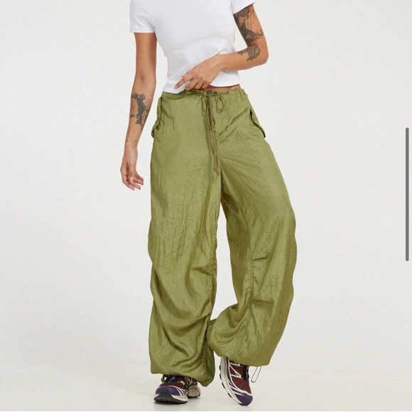 Motel Rocks | Pants & Jumpsuits | Motel Rocks Parachute Pants Hailey ...